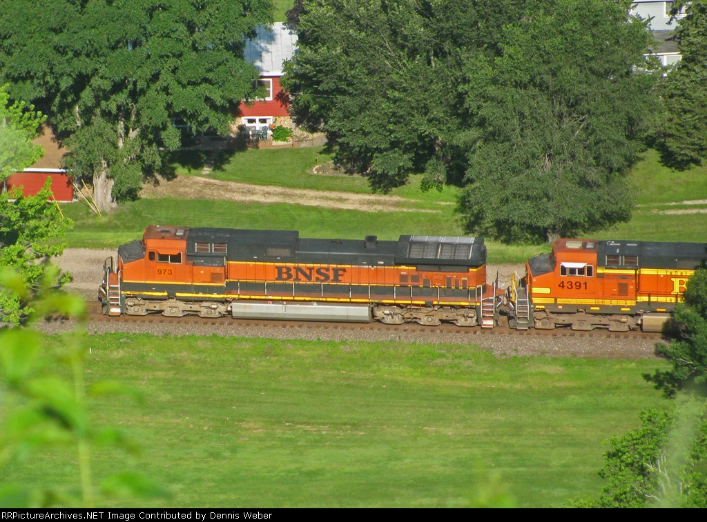 BNSF 973, BNSF's Aurora Sub.